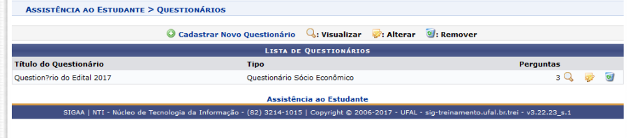 SIGAA — Sistema Integrado de Gestão