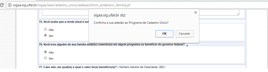 SIGAA — Sistema Integrado de Gestão