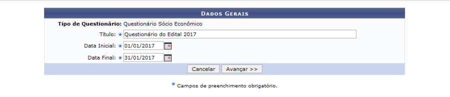 SIGAA — Sistema Integrado de Gestão