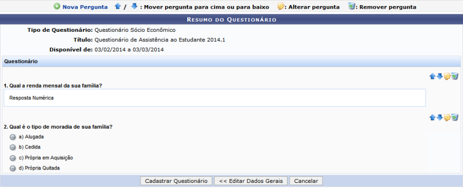 SIGAA — Sistema Integrado de Gestão