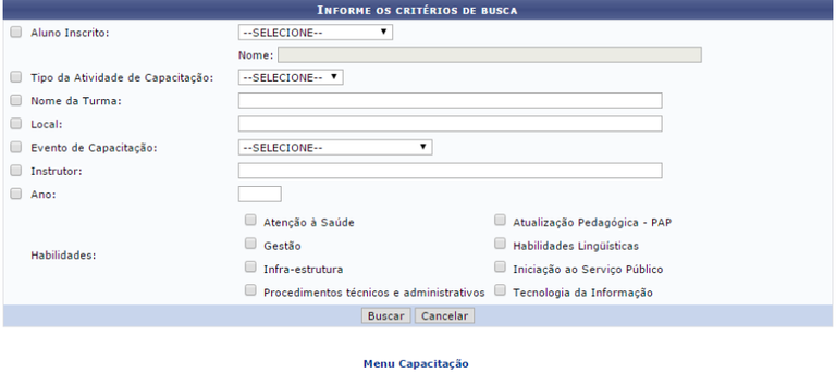 Lançar Frequência — Sistema Integrado de Gestão
